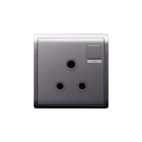 Schneider 15A 250V 1 Gang 3 Round Pin Switched Socket with Neon ...