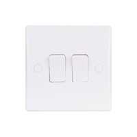 Schneider Ultimate plate switch white GU1022