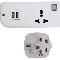 Rexton 4 Way Extension Socket 4way With USB RES45/U- 5 Metre Cable ...