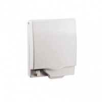 Schneider Weatherproof Single Gang Socket Cover E223R_WE Price in UAE