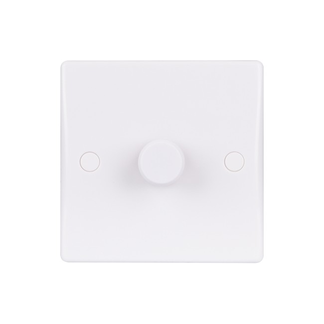 Schneider Ultimate Slimline dimmer switch 100W/VA, 1gang, 2way, LED ...